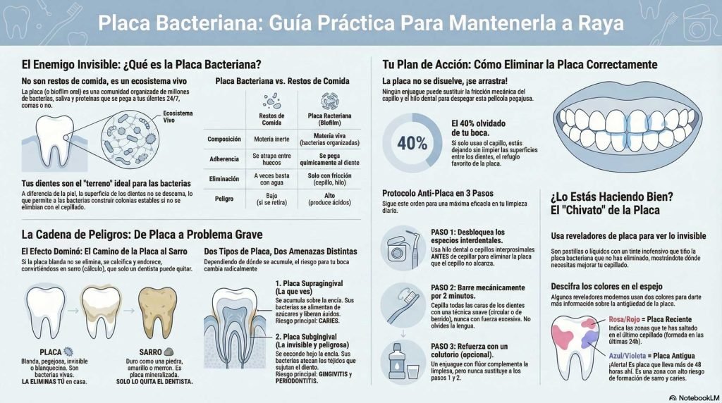 Por qué se forma placa bacteriana en tus dientes y el peligro real de ...